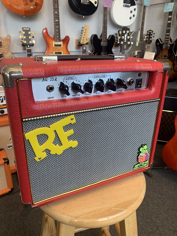 Lace AG-15R Rat Fink Electric Guitar Amp - Red | Reverb