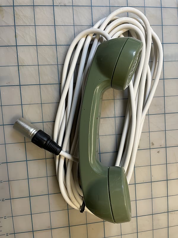 Kerns TeleMic 1970 - Avocado Green/White | Reverb