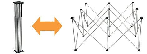 Show Solutions DD-484824R 24 Tall Collapsible Deck Riser, | Reverb