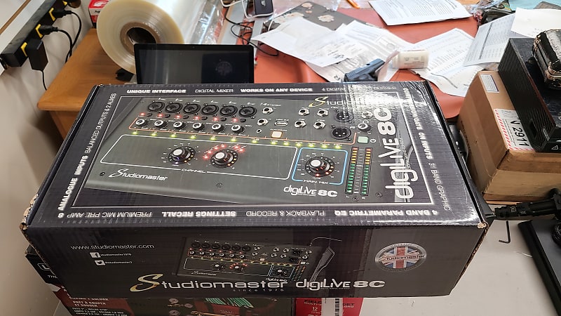 Studiomaster DIGILIVE 8C | Reverb
