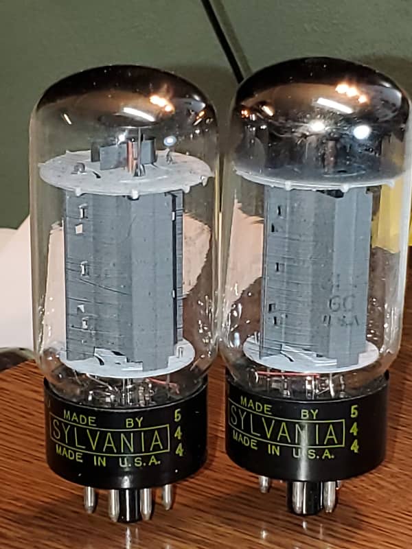 6L6GC Sylvania Tightly Matched Pair NOS/NIB MaxiMatcher2 | Reverb