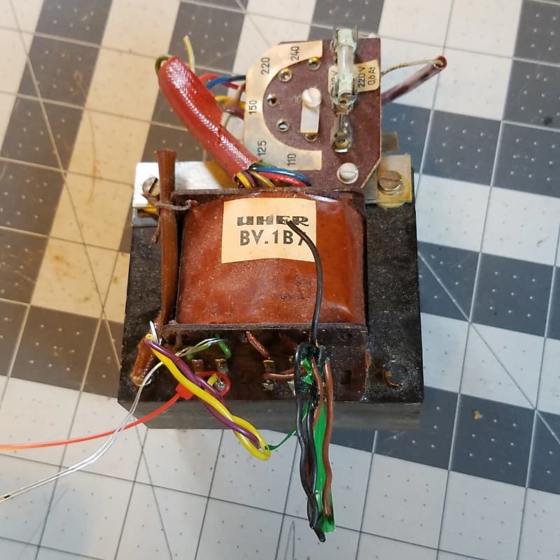 Uher BV.1B7 Vintage Power Transformer Tested 270 / 6.3 V Tube | Reverb