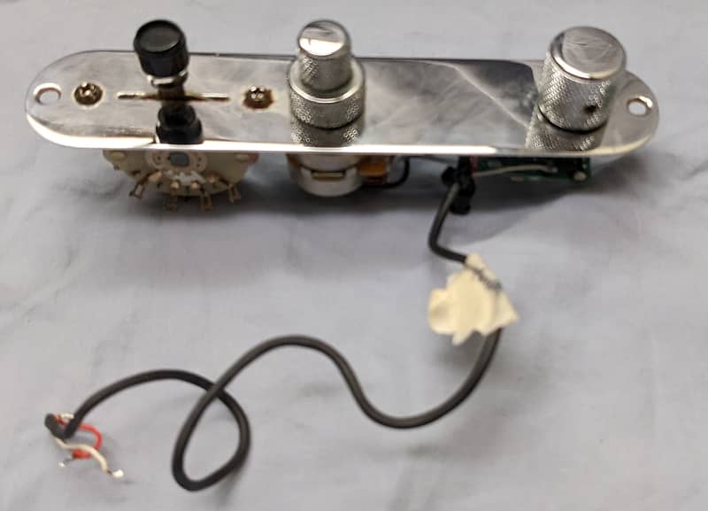 Fender 5-way control plate from Fender Deluxe Nashville Power | Reverb