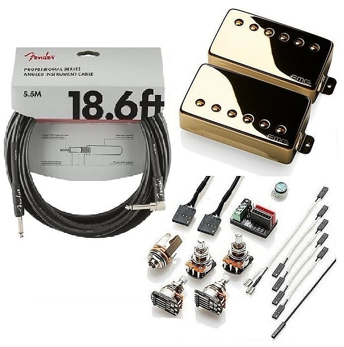 EMG Revelation Rev Set Gold Prashant Aswani Passive Standard | Reverb