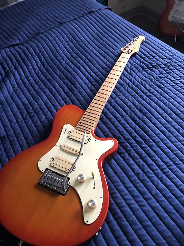 Godin Sdxt 2000’s - Orange red | Reverb