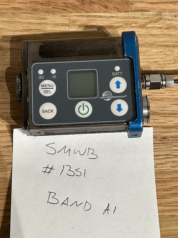 Lectrosonics SMWB Band A1 Digital Hybrid Wireless | Reverb Australia