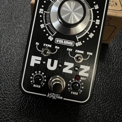 King Tone Guitar "MiniFuzz V2" 2022 Black | Reverb