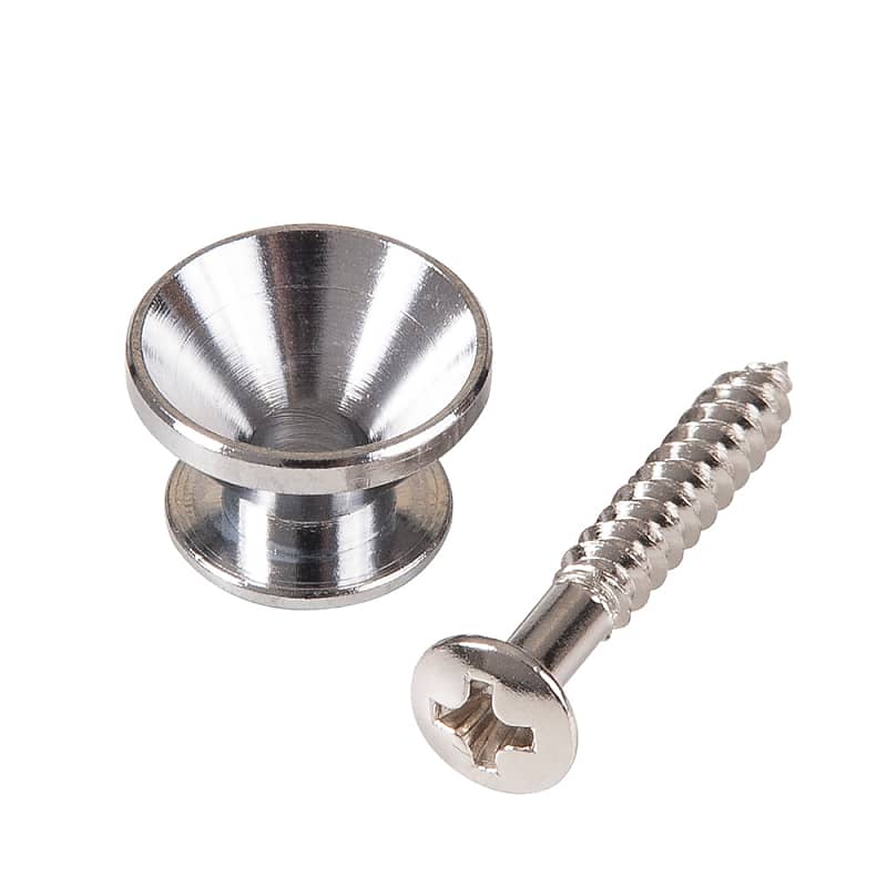 Guitar Tech End Pins Chrome ~ 2 Pack | Reverb UK
