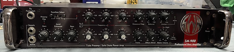 SWR SM-900 800W Vintage Hybrid Bass Amplifier | Reverb