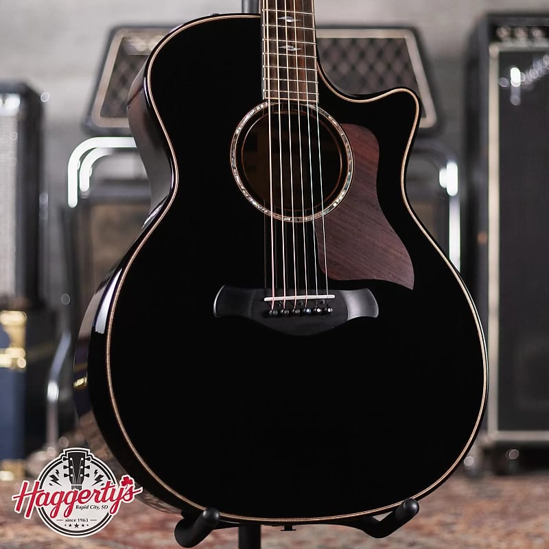 Taylor Builder's Edition 814ce Blacktop with Hardshell Case - | Reverb
