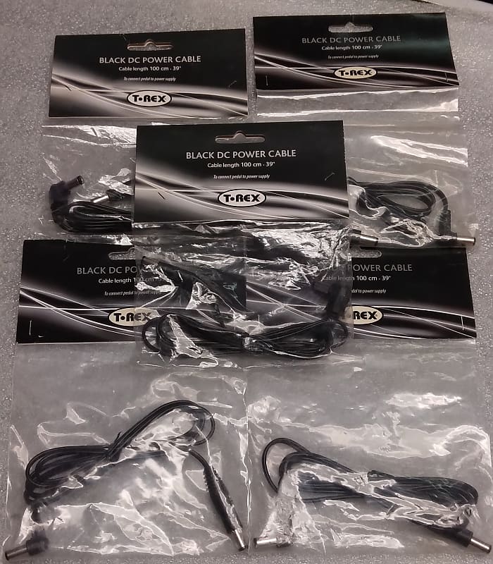 T-Rex 8x DC Power Cable Patch Power Cord for Guitar Effect | Reverb
