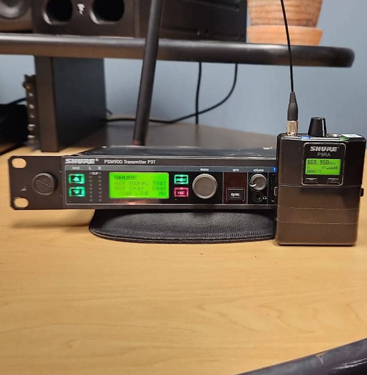 Shure PSM 900 P9T Transmitter w/ P9RA Receiver (L6 Band) - | Reverb