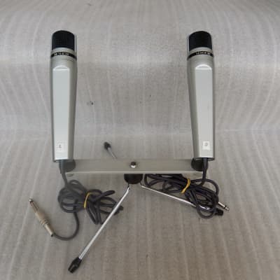 Stereo Pair Uher M534 Dynamic Tubular Directional Microphone | Reverb