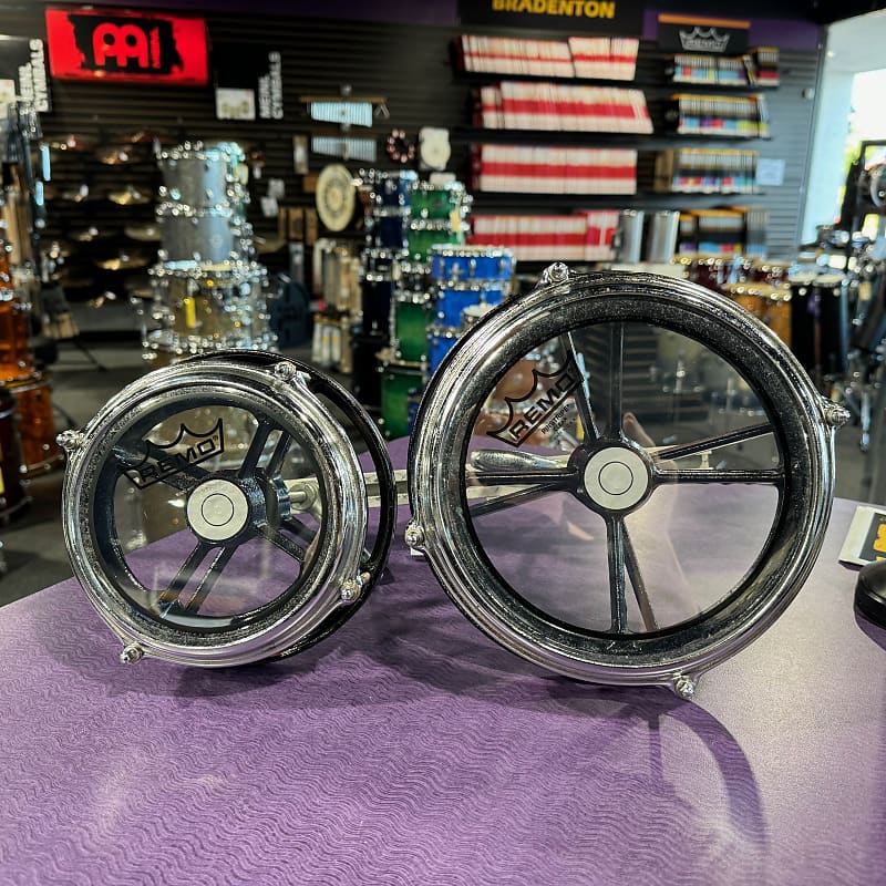 Remo 6” & 8” Roto Toms on Bar | Reverb