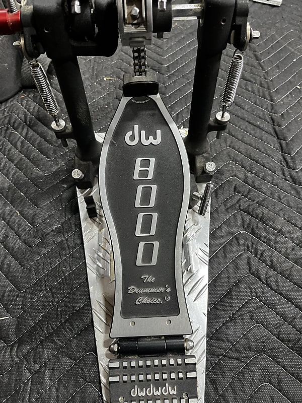 Dw 8000 double pedal very light use | Reverb