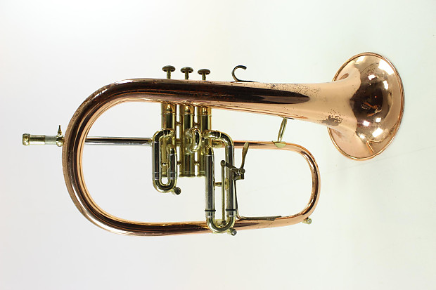 Schilke Kanstul Copper Bell Flugelhorn GREAT PLAYER! | Reverb