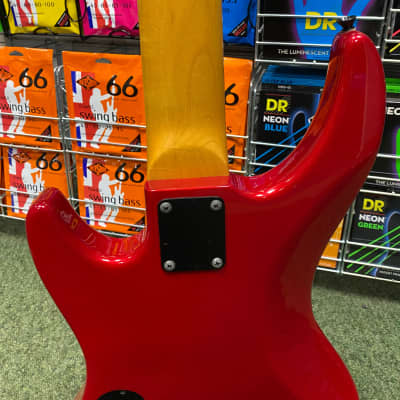 Guild Pilot SB605 bass guitar in red - Made in USA | Reverb
