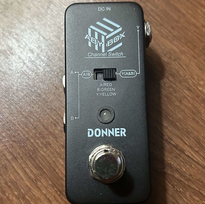 Donner ABY Box Comprehensive Channel Switch Guitar Effect | Reverb