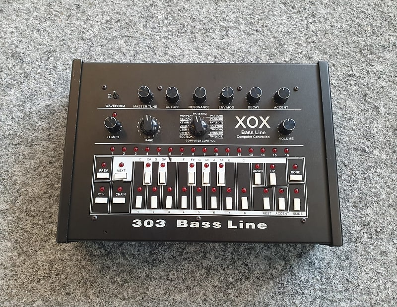 Xoxbox (TB-303 Clone) - Black | Reverb