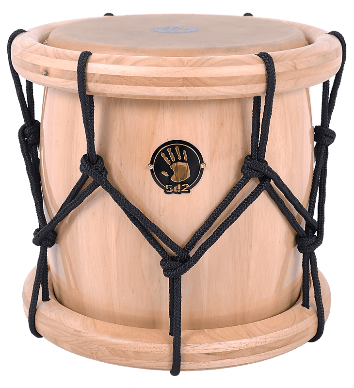 5d2 Elite Series Rope tuned Dominican Tambora with gig bag | Reverb