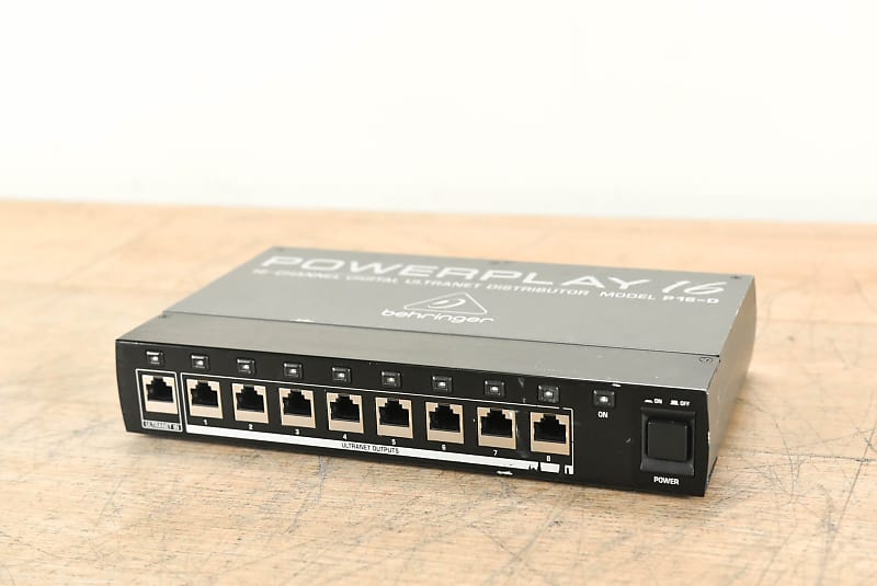 Behringer Powerplay P16-D 16-Channel Distribution Module | Reverb UK