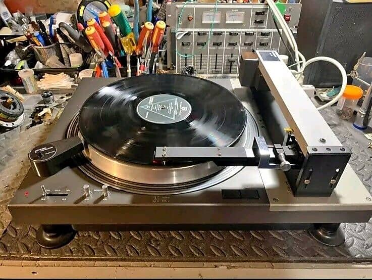 *Serviced* Technics SL-110 Turntable With Brand New Rabco | Reverb