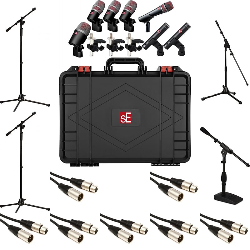 sE Electronics V Pack Arena Drum Microphone Bundle with | Reverb