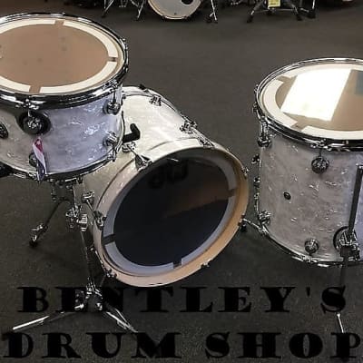 DW Performance Series 12/14/18" Bop Drum Kit Set in White | Reverb