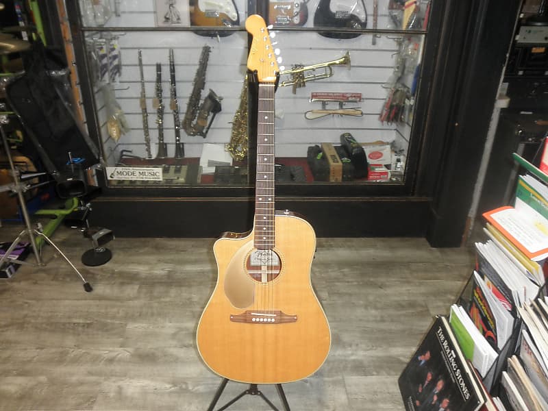 Fender Sonoran SCE Left-Handed Acoustic-Electric Guitar | Reverb