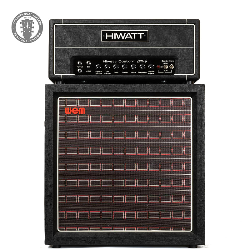 Used Hi-Watt Custom Little D Head + WEM Starfinder Cabinet | Reverb