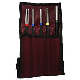 Grover Standard Alloy Tubular Triangle Beater Set 6 Pc with | Reverb