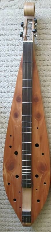 Red Cedar Teardrop Mountain Dulcimer 4 string Appalachian | Reverb