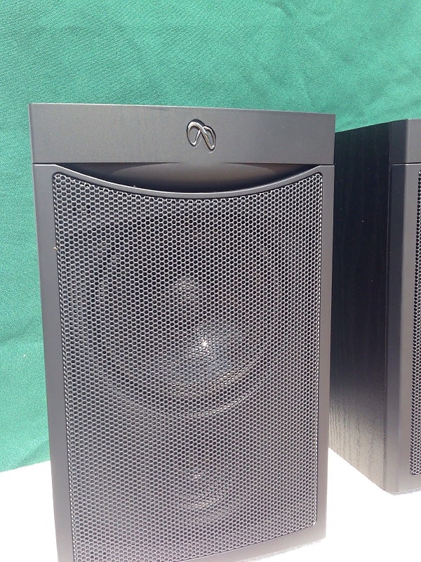 Infinity Reference 2000.1 Black Speakers--Pair | Reverb