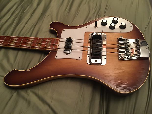 Rickenbacker 4001 Bass Guitar-1982 Autumn Glow | Reverb
