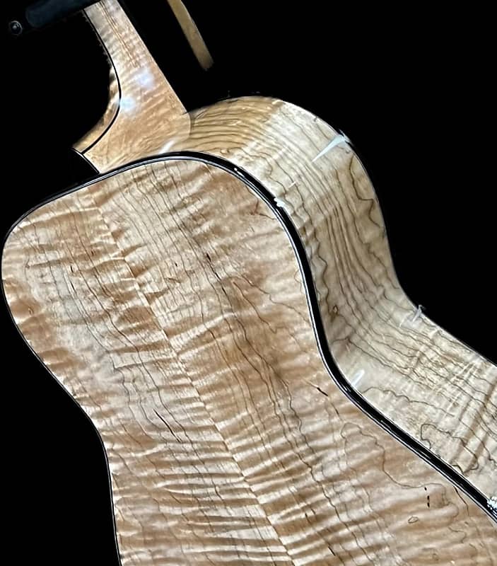 All solid figure maple OM | Reverb