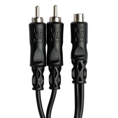 Hosa YRA-105 Y Cable RCAF to Dual RCA | Reverb