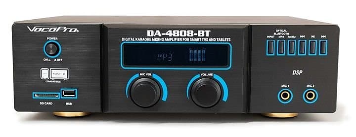 VocoPro DA-4808-BT Bluetooth Karaoke Mixing Amplifier | Reverb