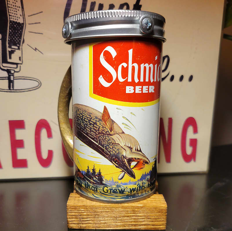 Lo Fi Beer Can Microphone - Schmidt, Fish | Reverb