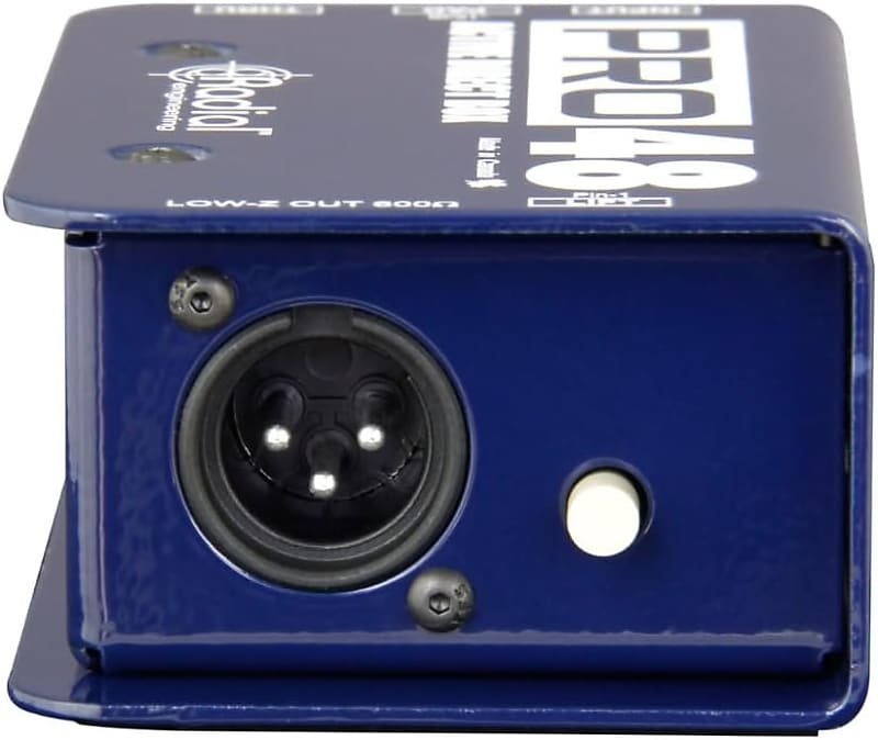 Radial Engineering Pro48 Active Direct Box Bundle w/Pig Hog | Reverb