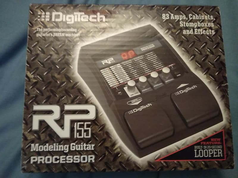 DigiTech RP155 Modelling guitar processor amps | Reverb Canada