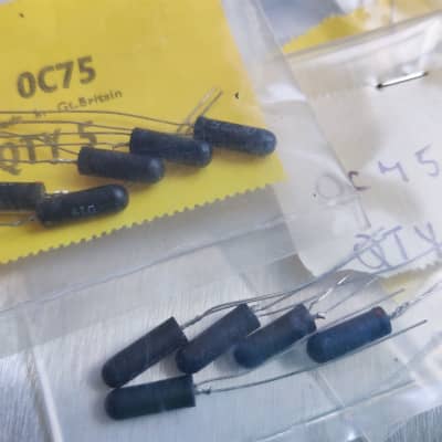 5x NOS Philips Mullard OC75 germanium diodes/transistors | Reverb