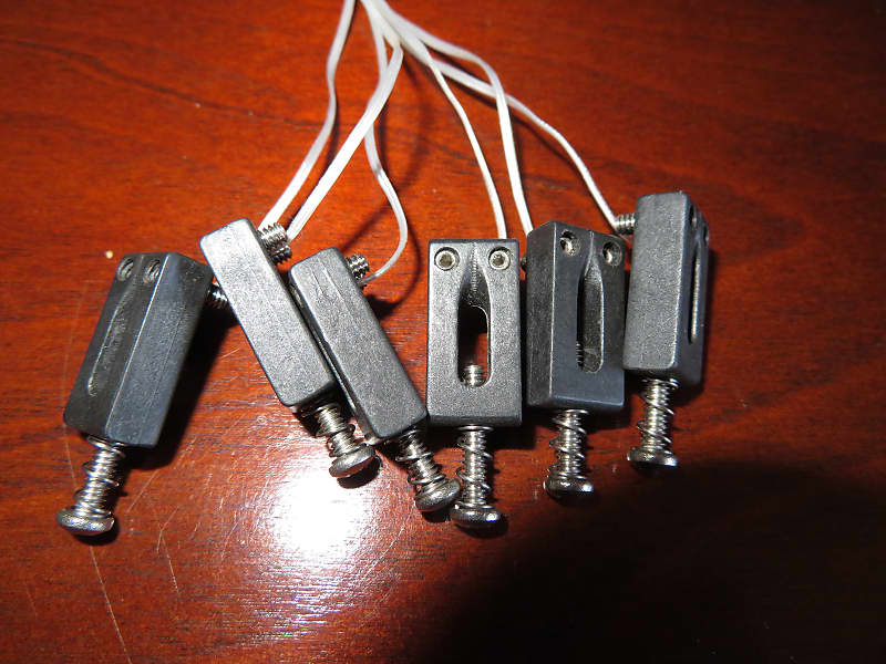 Graph Tech Ghost Saddles w/pickup - Black | Reverb