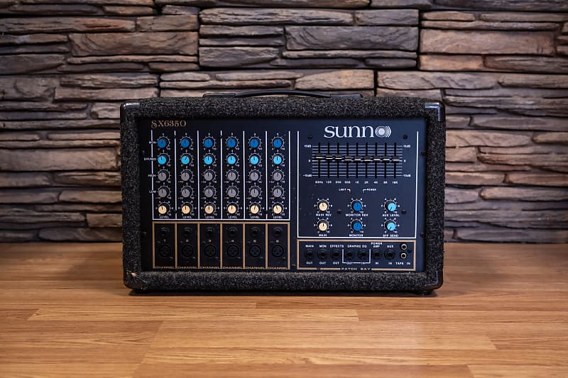 Sunn SX6350 PA Head (Very Good) *Free Shipping* | Reverb