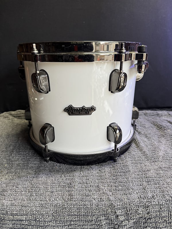 Tama Starclassic Bubinga Piano White 10” x 8” Rack Tom | Reverb