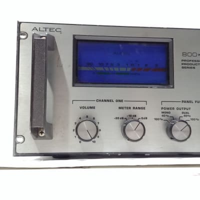 RARE 1977 Altec 9440A Stereo Power Amplifier 800W Solid State | Reverb