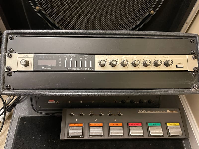 Ibanez HD1500 Rack Delay w/Footswitch (Cliff Burton live | Reverb