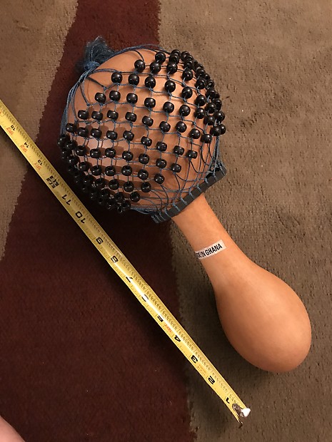Gourd Rattle from Ghana, medium size, natural | Reverb