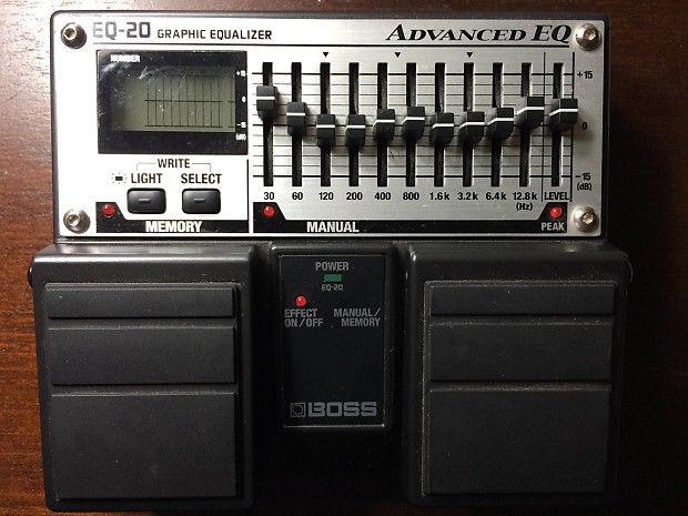 Boss EQ-20 | Reverb