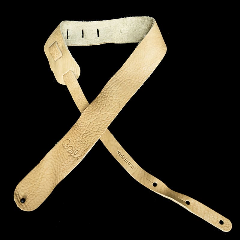 PRS Paul Reed Smith Buffalo Leather Strap 2.5" Tan | Reverb