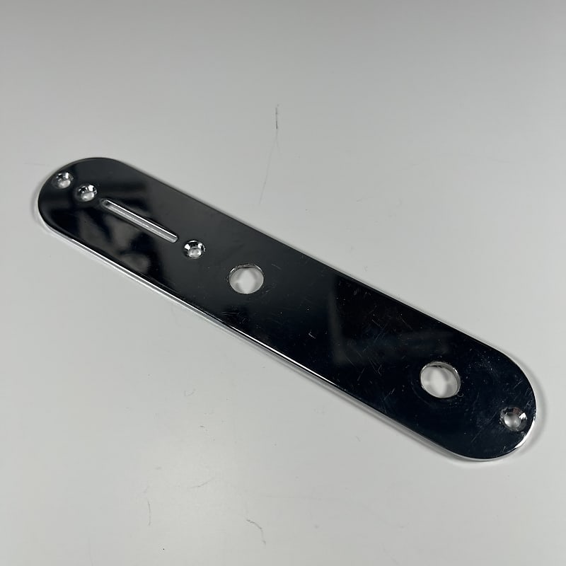 Telecaster Tele Control Plate - Chrome | Reverb